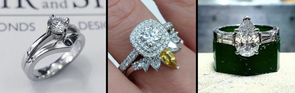 Custom made wedding rings | Blair and Sheridan