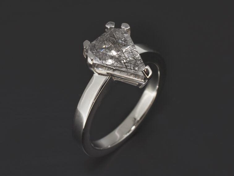 Pear and marquise cut diamond engagement rings by Blair and Sheridan