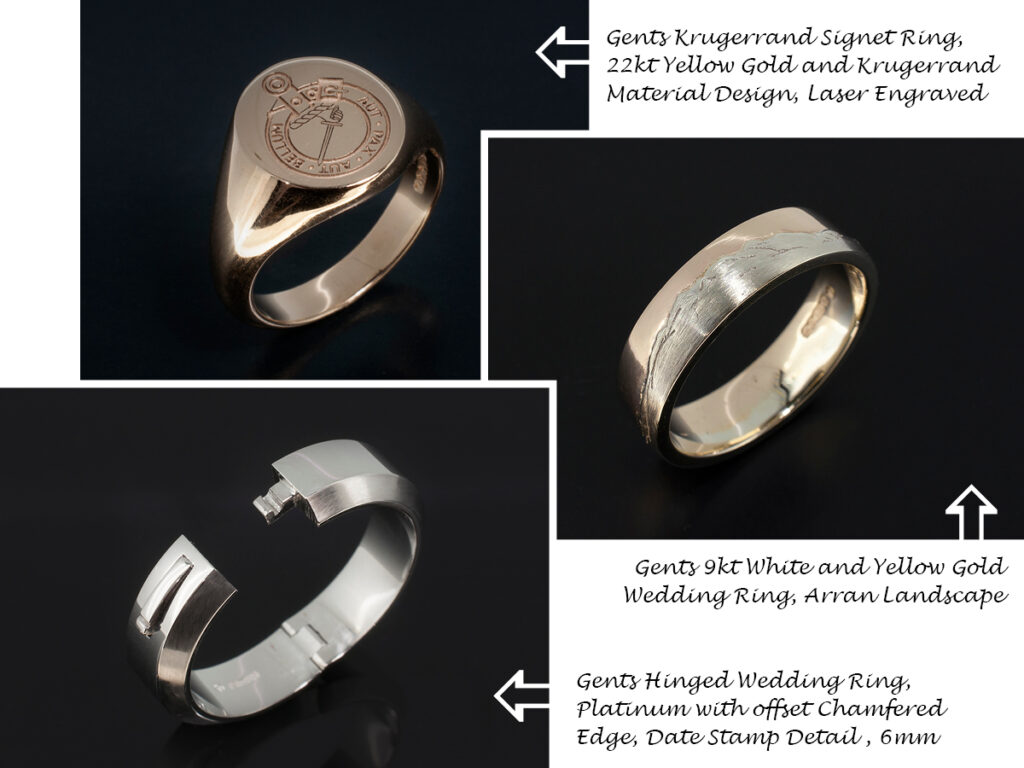 Blair and Sheridan bespoke rings and jewellery of the last year