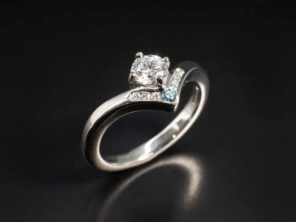 Bespoke eternity and dress rings by Blair and Sheridan in Glasgow